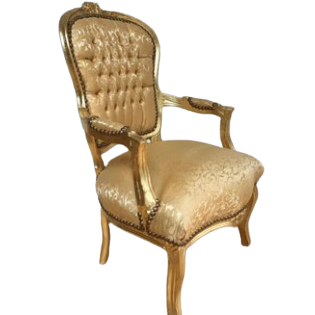 GOLD LOUIS CHAIR – littlepartyhireuk